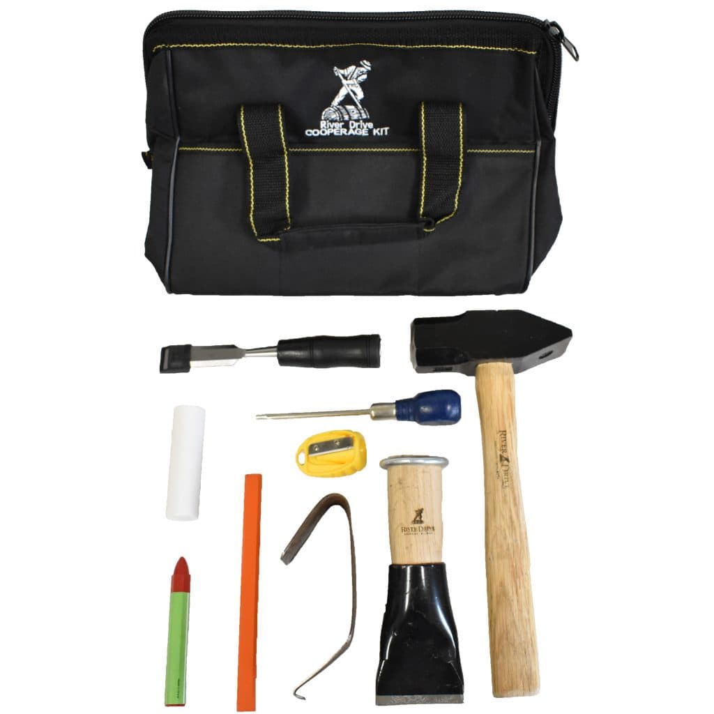 River Drive® Deluxe Cooperage Barrel Tool Kit - Barrels Direct